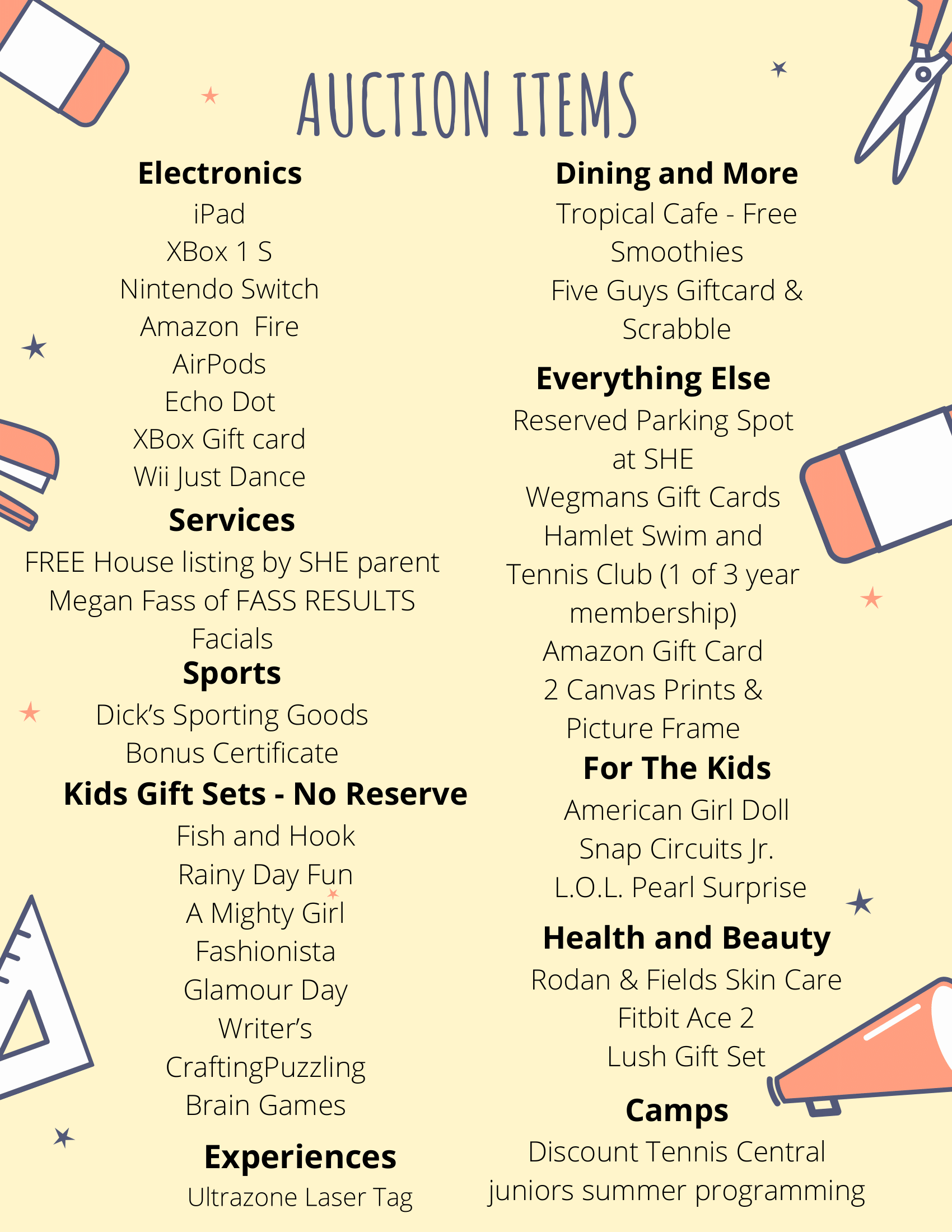 Bids for Kids – Spring Hill PTO